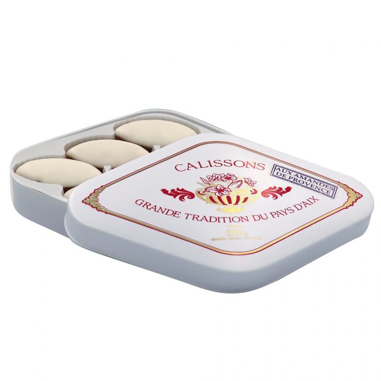 Boîte de Calissons - Les Chemins de Provence - Panier gourmand